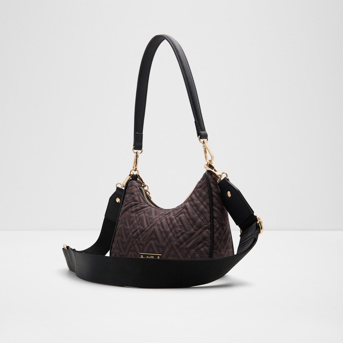 Azuline Shoulder Bag Brown Overflow Color By Aldo