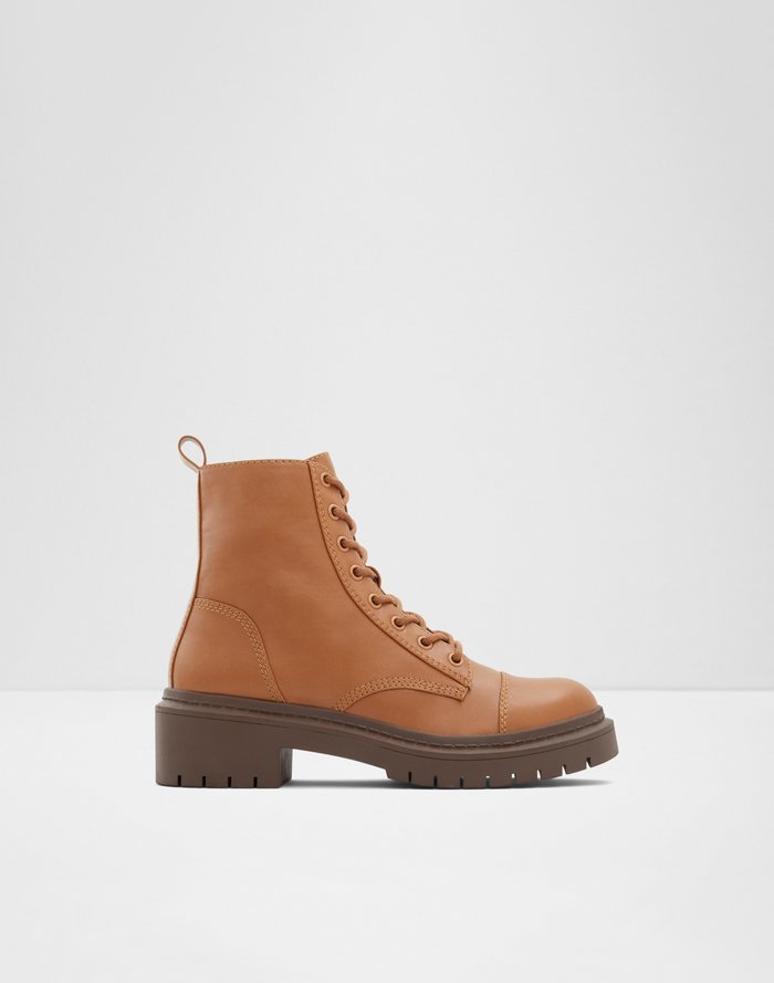 Goer | Cognac Ankle Boots | ALDO KSA