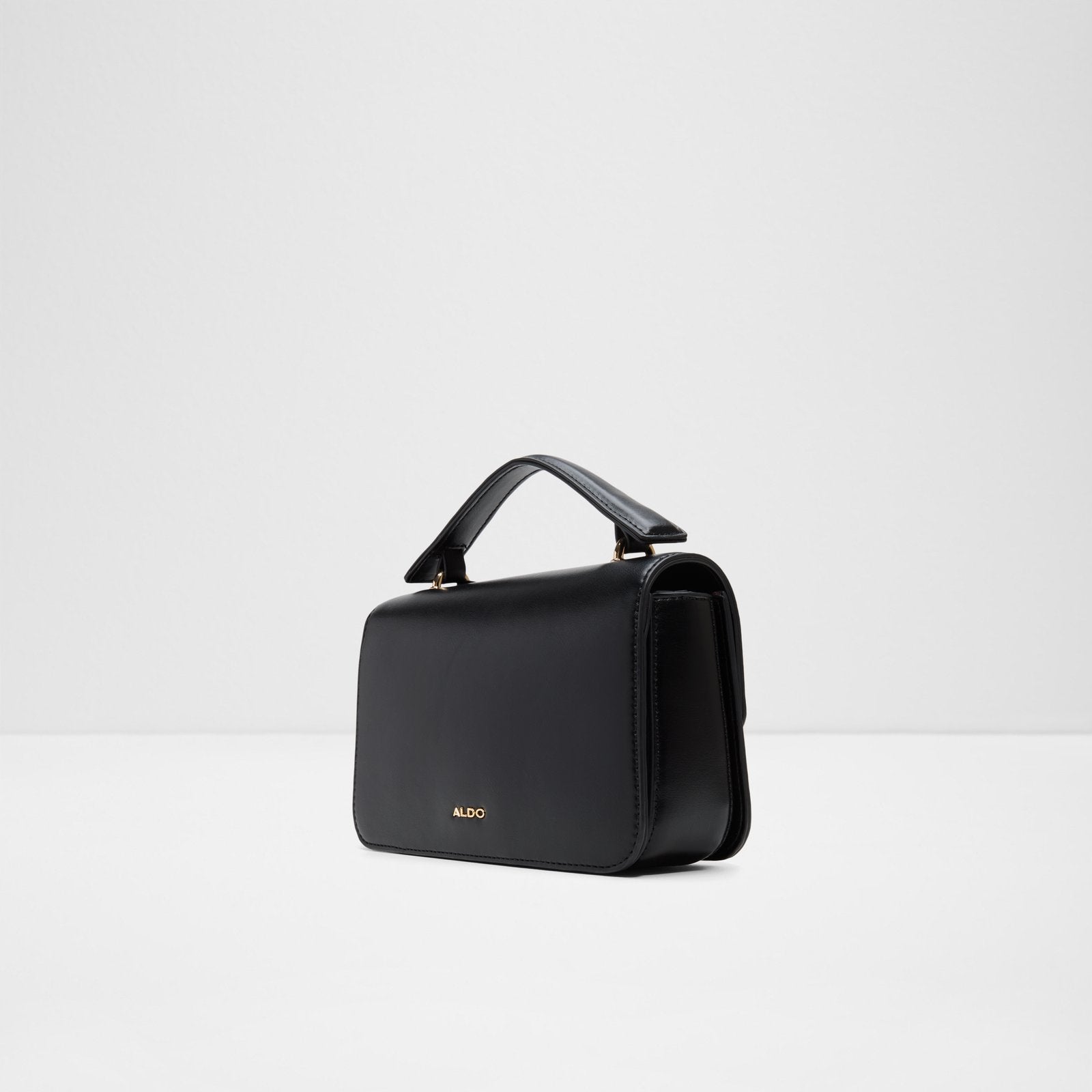 Haddie Black Top Handle Handbag by Aldo