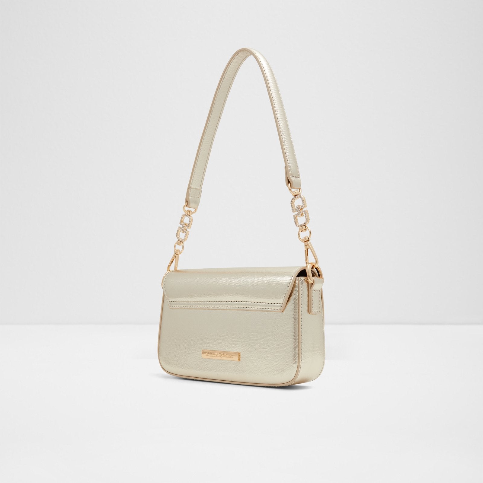 Shadia Handbags Gold By Aldo